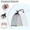Amazon.com: 6PCS Small Mesh Drawstring Bags, 7.87 × 5.9 Inch Nylon Mesh ...