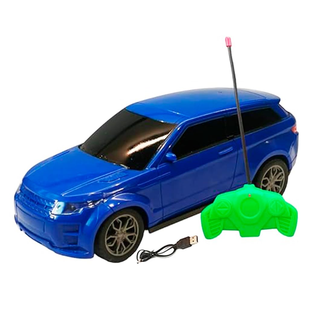 Gooyo GY-338CH Rechargeable Remote Control Car Toy | Blue Color, Power ...