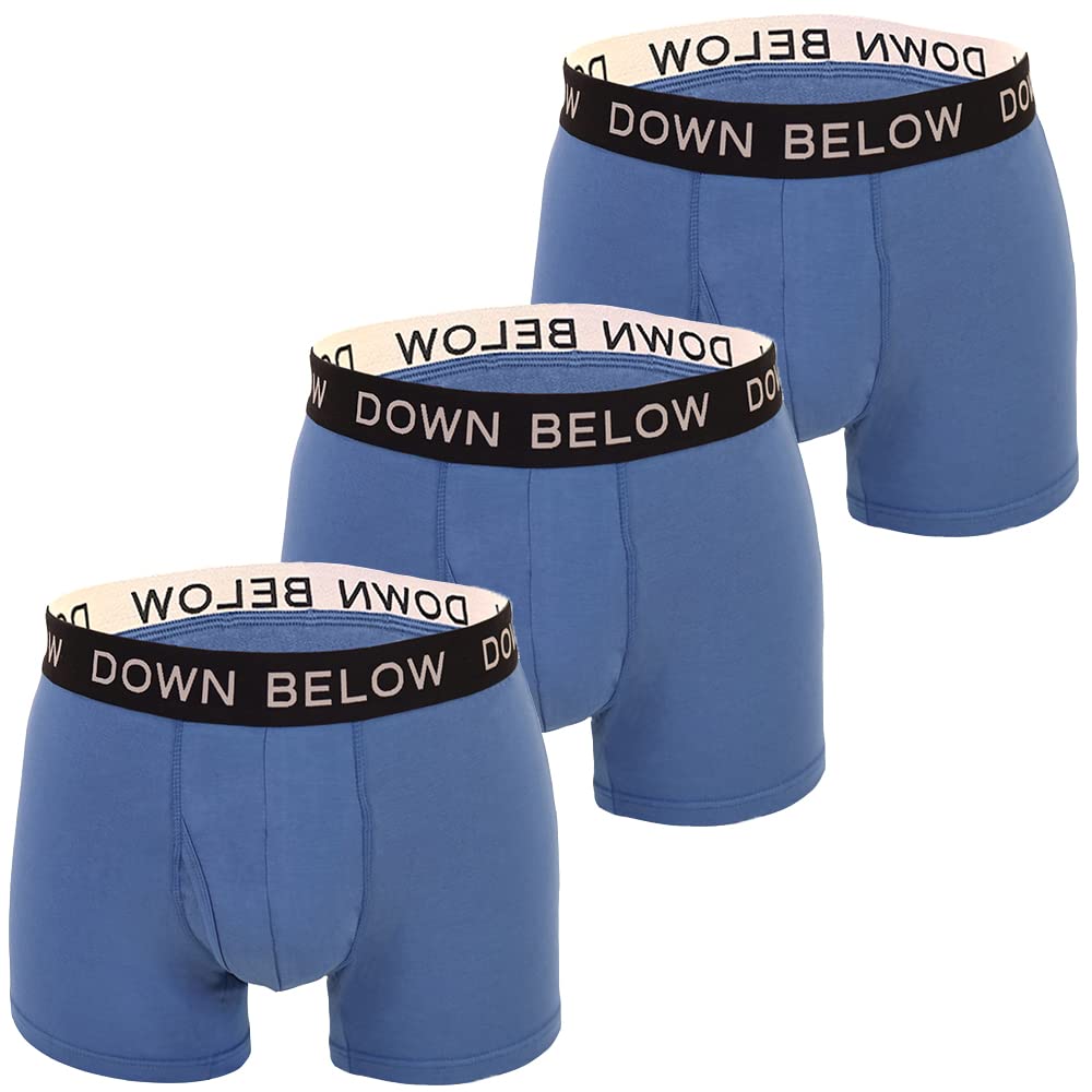 Men’s Bamboo Viscose Boxer Briefs Trunks Underwear Breathable ...