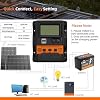 Amazon.com : PowMr 20Amp 12V/24V PWM Solar Charge Controller, Compact ...