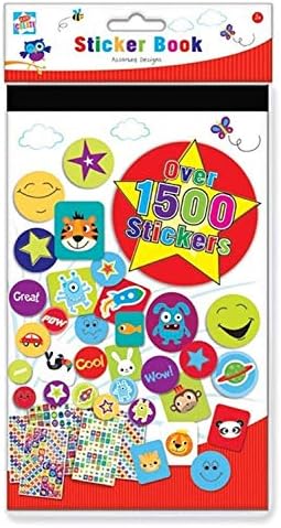 Kids Create Set of 1500 Assorted Design Stickers Note Book Activity ...