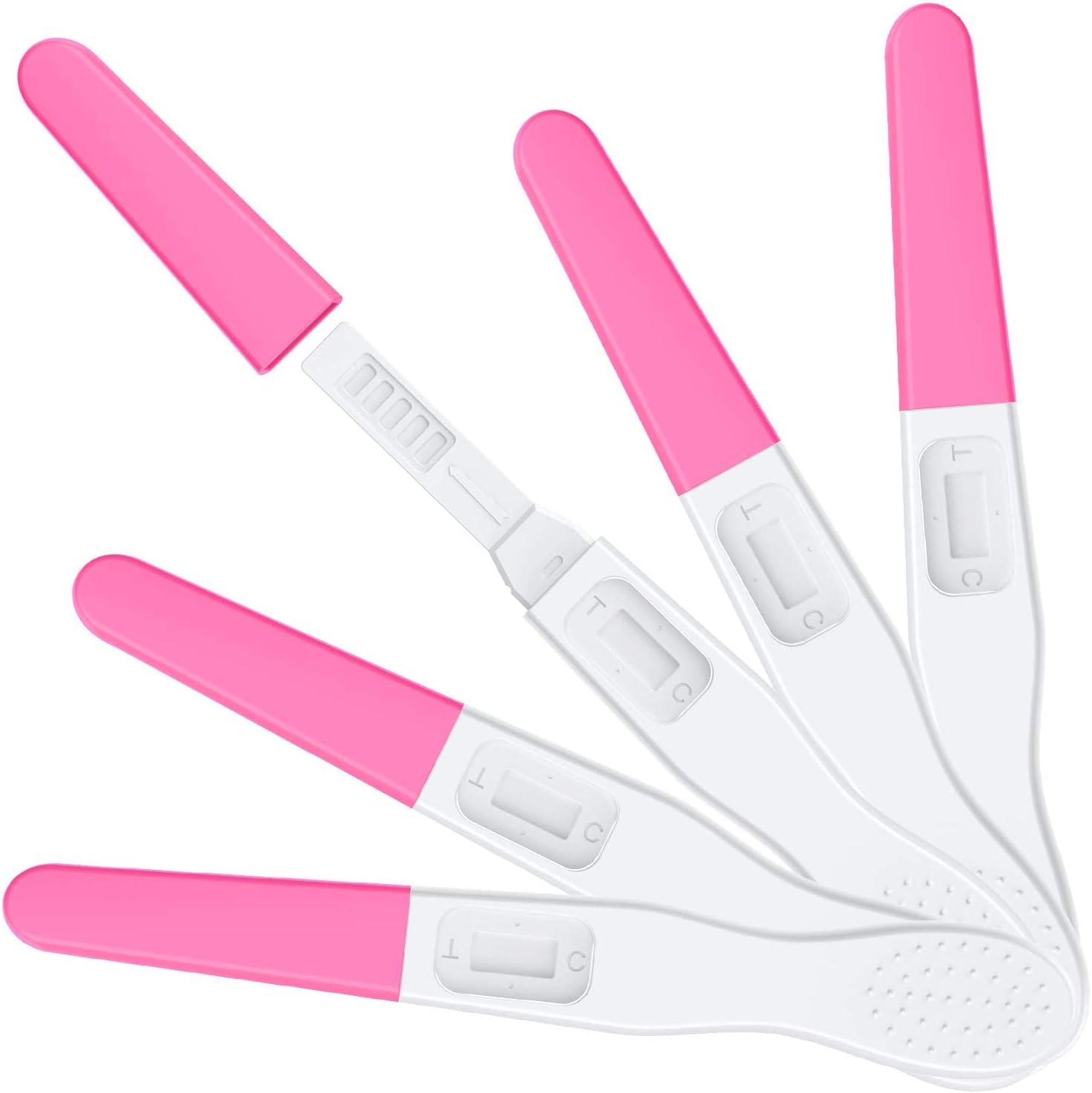 MOMMED Pregnancy Test, 5 X Individually-Sealed Wrapped, HCG Tests ...