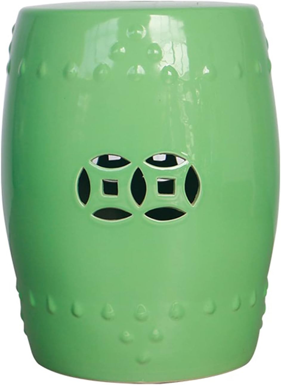 Amazon.com: IINSSDJ Decorative Garden Stools, Round Portable Ceramic ...