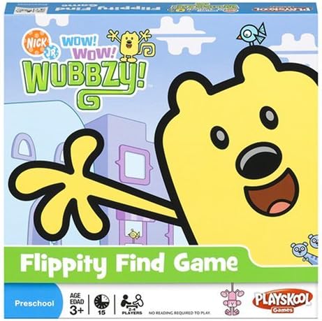 Wow Wow Wubbzy Flippity Find Game, Board Games - Amazon Canada