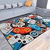 Amazon.com: Lacut Game Area Rug Teen Boys Carpet, 3D Gaming Rugs ...
