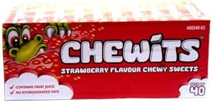 Chewits Strawberry - 40 x 30g 1200g : Amazon.co.uk: Grocery
