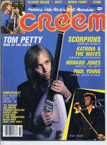 Creem Magazine TOM PETTY Howard Jones SCORPIONS Paul Young SHEILA E ...