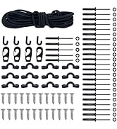 Amazon.com: Kayak Deck Rigging Kit with 19.7 FT Bungee Cord,Deck ...