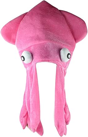 Amazon.com: Generic Squid Hat Octopus Hat, Funny Hats for Adults Squid ...