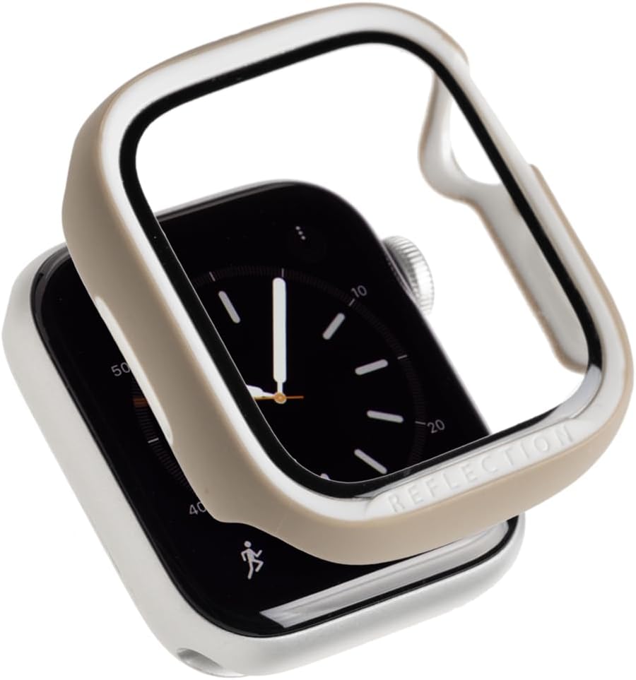 Amazon.co.jp: iFace Reflection Apple Watch Series 9/8/7(41mm)専用 強化ガラス ...