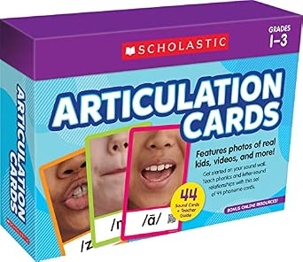 Amazon.com: Articulation Cards: 9781338877724: Scholastic Teaching ...