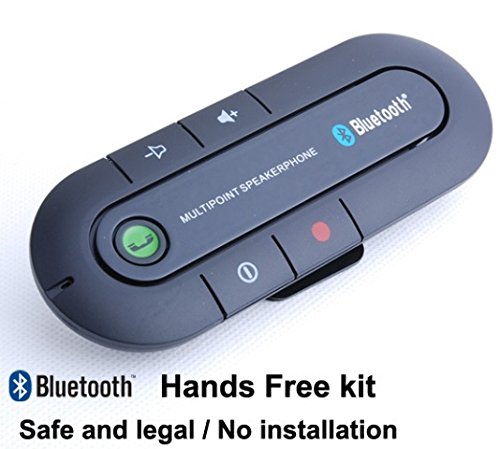 Mobitron Multiport Car Bluetooth Speaker Phone System (Black) : Amazon ...