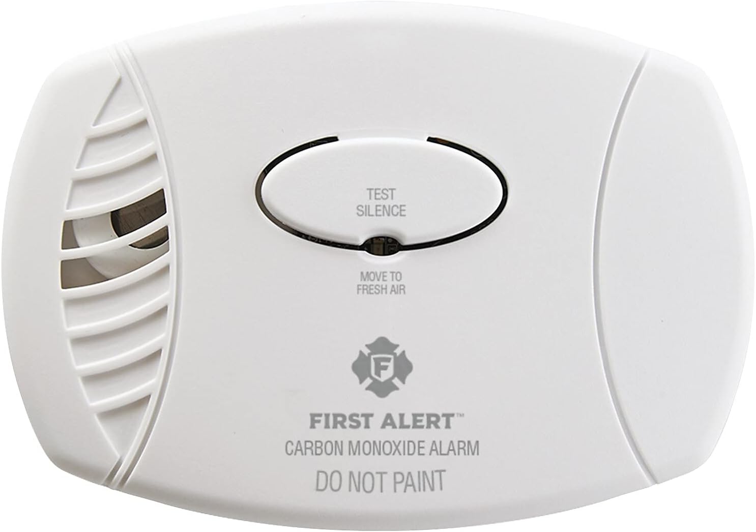 FIRST ALERT Carbon Monoxide Detector, No Outlet Required, Battery ...