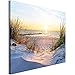 Amazon.de: Revolio 120x80 cm Leinwandbild Wandbilder Wohnzimmer Modern Kunstdruck Design ...