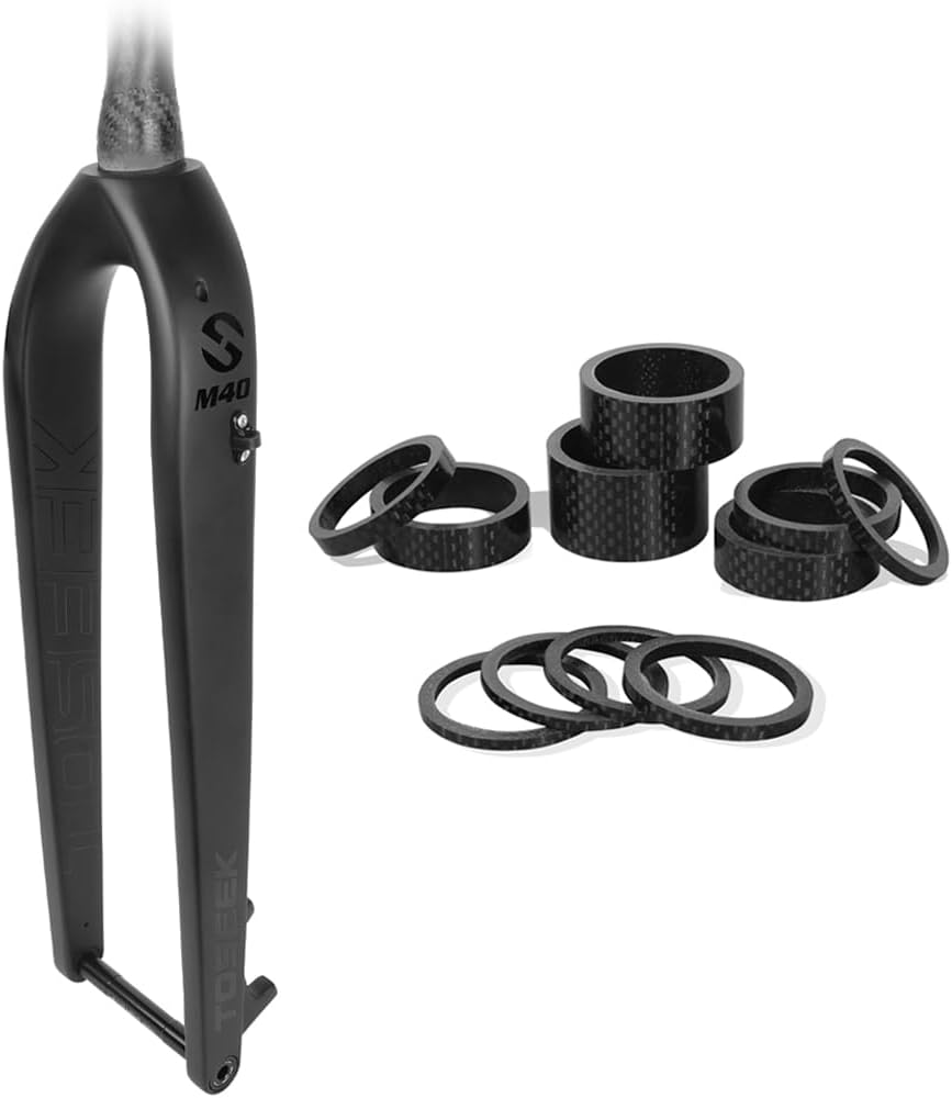 Amazon.com : BUCKLOS 29inch Carbon Fiber T800 Tapered 110 * 15mm Thru Axle Internal MTB Bike ...