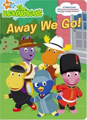 Away We Go! [With 29 Re-Usable StickersWith Press-Out Characters] (The ...
