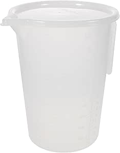 Amazon.com: Luxshiny Measuring Jug, 5L Measure Pitcher, Large Plastic ...