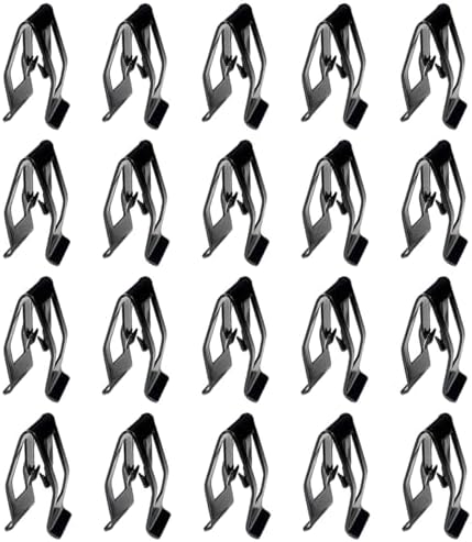 Amazon.com: 20 Pcs Universal Dashboard Trim Clips, Metal Trim Retainer ...