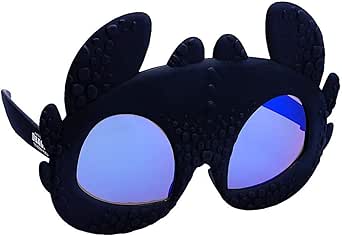 Amazon.com: Sun-Staches How to Train Your Dragon Toothless Sunglasses ...