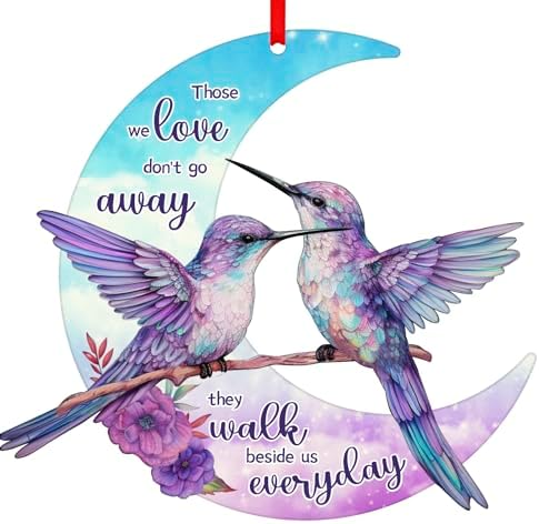Amazon.com: Hummingbird Christmas Ornaments, Touber Hummingbird Hanging ...