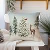 Amazon.com: PANDICORN Winter Pillow Covers 18x18 Set of 4 Reindeer ...