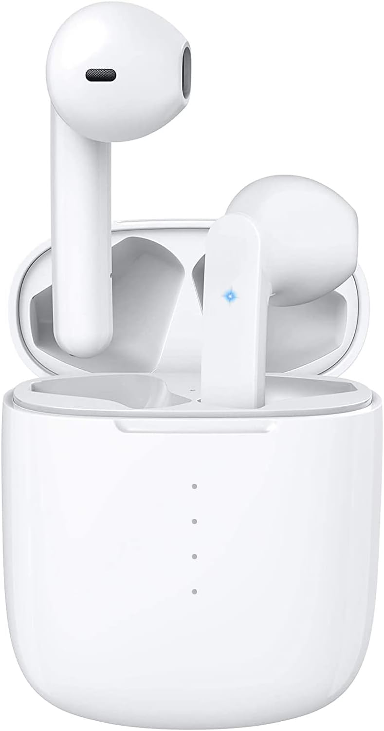 Amazon.com: Apple AirPods with Wireless Charging Case - White (Renewed ...