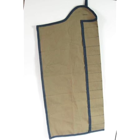UJ Ramelson Lighweight Canvas 12 Pocket Tool Roll Holder, Rollable ...