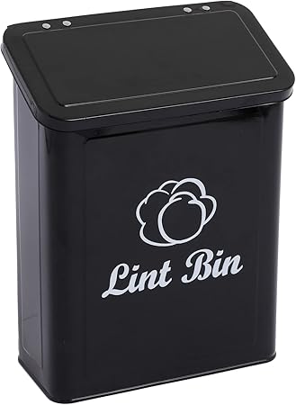 Xbopetda Metal Lint Bin for Laundry Room, Magnetic Lint Bin, Wall ...