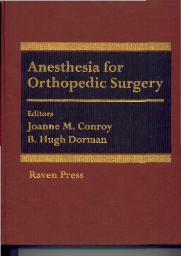 Amazon.com: Anesthesia for Orthopedic Surgery: 9780781701655: Conroy ...