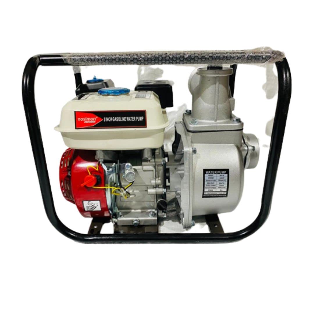 NOSIMON 6.5HP PETROL WATER PUMP SET 3600 RPM (3 X 3 INCH) : Amazon.in ...