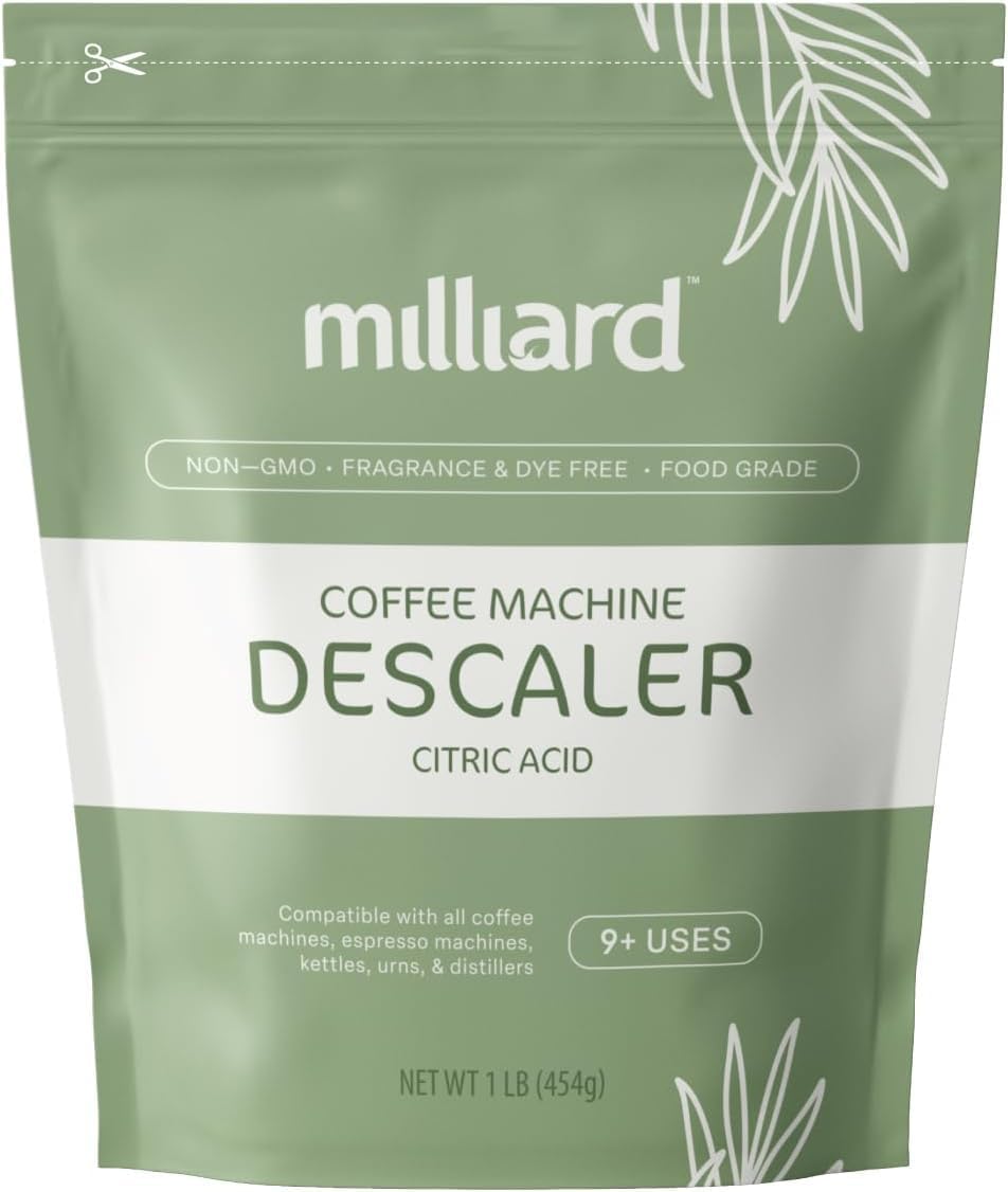 Amazon.com: Milliard Descaler Powder - Coffee & Espresso Machine ...