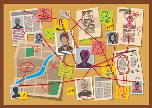 Amazon.com : DULUDA 7x5 FT Spy Theme Detective Inference Backdrop agent ...