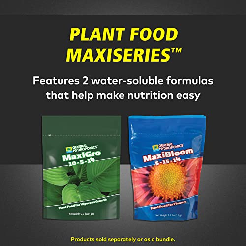 General Hydroponics MaxiGro Plant Food For Vigorous Growth, 2.2 lb ...