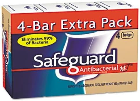 Procter And Gamble PGC 08833 Safeguard Bath Soap 4 oz Bar - 48 Count ...