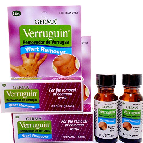 VERRUGUIN Skin Wart Remover Salicylic Acid 17% Removedor de Verrugas