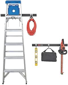 Amazon.com: Rubbermaid Fasttrack Garage Storage Utility Hooks 7 Piece ...