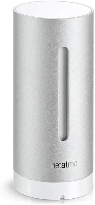 Netatmo Smart Weather Station with Wall Mount - WiFi, Radio, Indoor and ...
