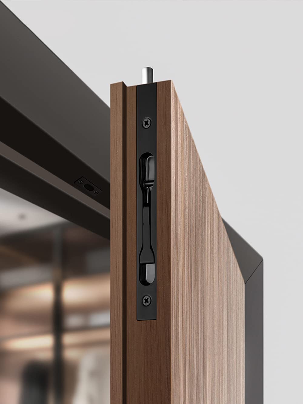 Snapklik.com : 6 Inch Door Latches-Stainless Steel Concealed Security ...