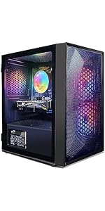 STGsivir Basic Gaming PC, Intel Core i5 bis zu 3.7GHz, AMD RX 550 4GB ...