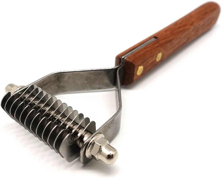 Amazon.com: PawsPamper Professional Grooming Rake for Dogs & Cats | Tug ...