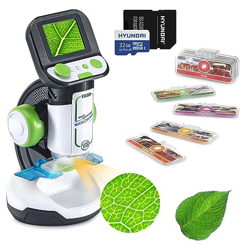 LeapFrog Magic Adventures Microscope Learning & Education & 8 Smart ...