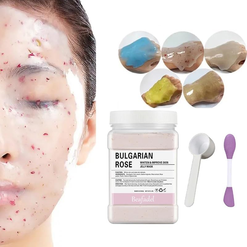 Amazon.com : BRÜUN Jelly Mask Jar Chocolate Peel-Off Face Care Rubber Mask | 23 fl oz Skin Care ...