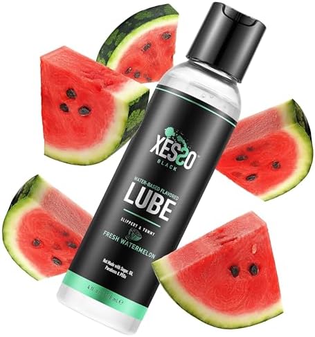 XESSO Water-Based Lube 4 Fl Oz Fresh Watermelon Flavored ...