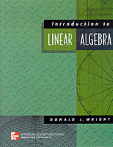 Introduction to Linear Algebra (McGraw-Hill International Editions ...