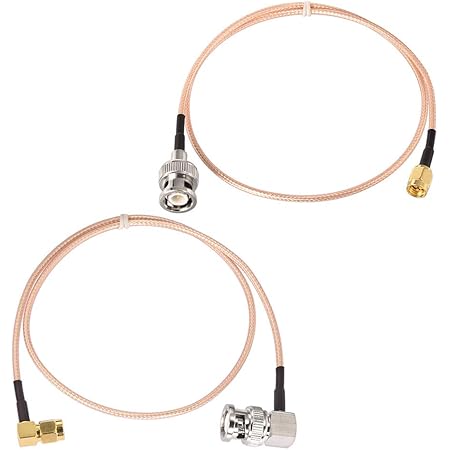 Amazon.com: SUPERBAT SMA Male to BNC Male Cable 6inches + 5pcs RF Coax Adapter Kit SMA to BNC ...