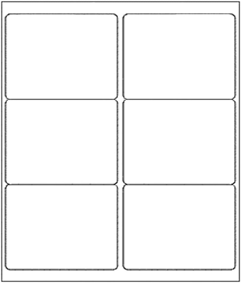Amazon.com : 9527 Product 6 up 3-1/3 X 4 Sticker Labels Shipping ...