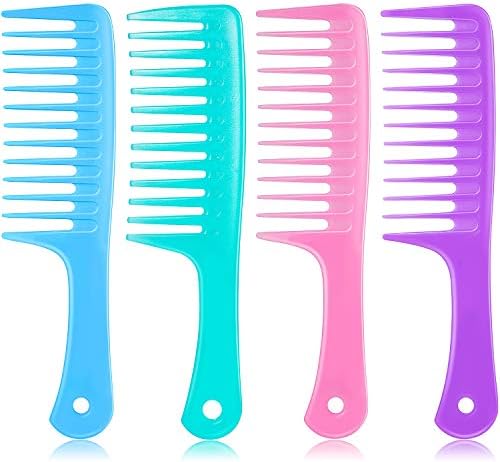Amazon.com : TecUnite 4 Pieces 9 1/2 Inches Anti-static Large Tooth ...