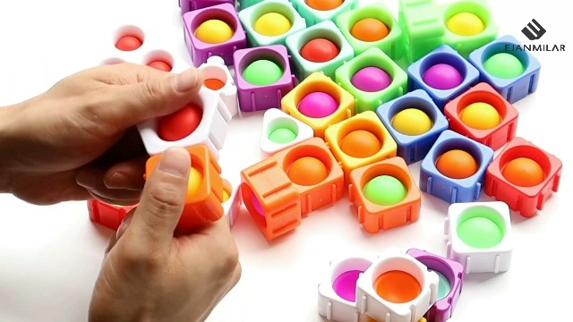 Watch Fidget Pop it Blocks DIY and How to Play on Amazon Live