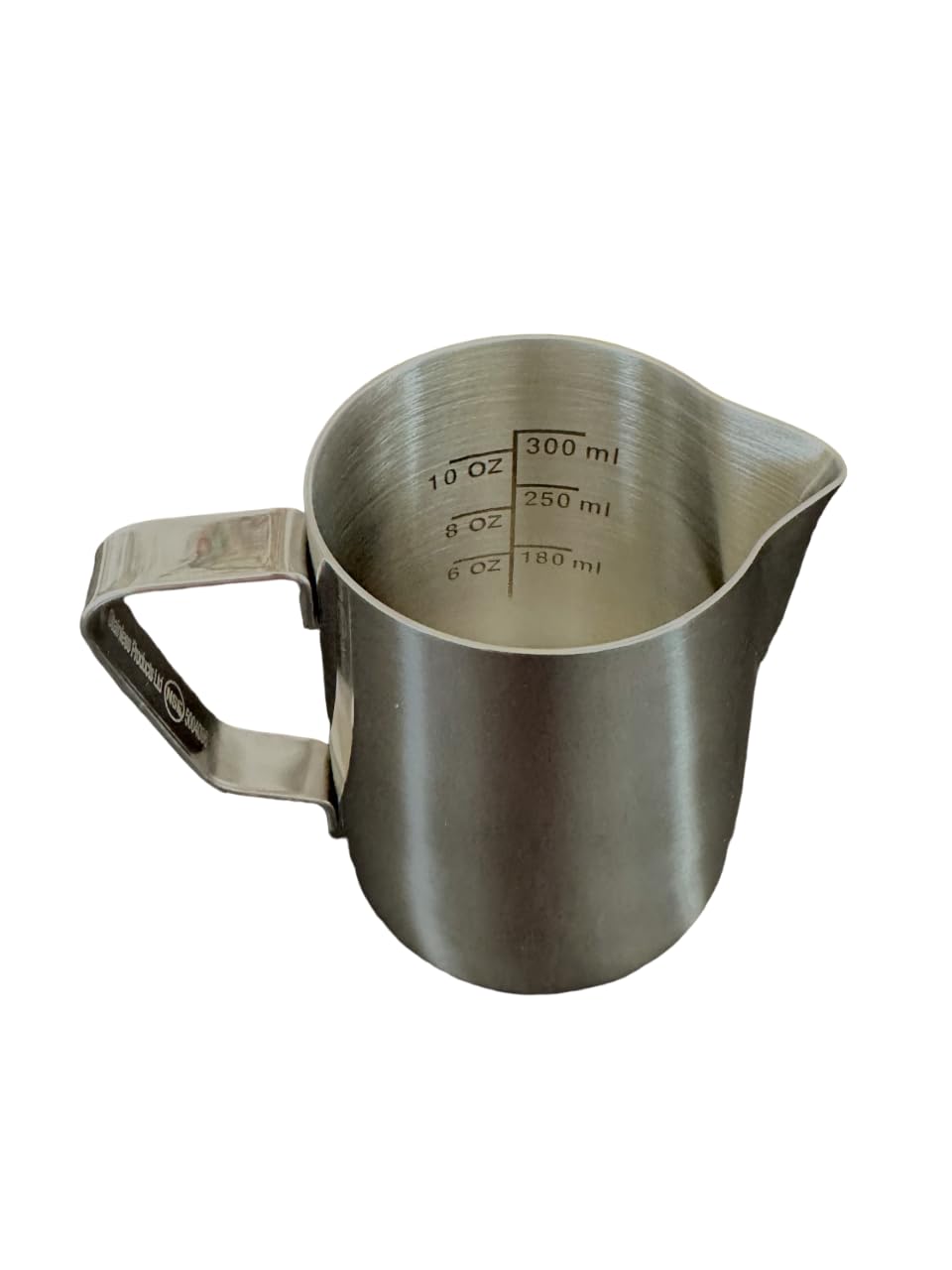 Amazon.com: Rattleware 12 oz Stainless Steel Etched Macchiato Pitcher ...