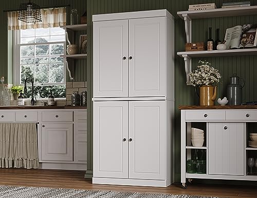 Amazon.com: Palace Imports 100% Solid Wood Modular Kitchen Pantry 32 ...